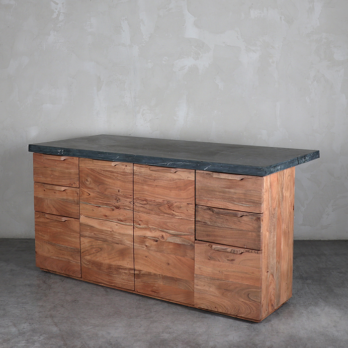 MESON ISLA LA PRESENCIA – NEGRO – Area Design